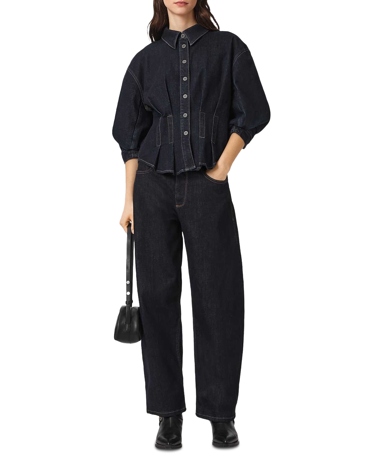 ALLSAINTS Allsaints Nancy Denim Shirt